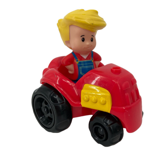 Fisher-Price | Toys | Fisher Price Little People Red Tractor Farmer ...